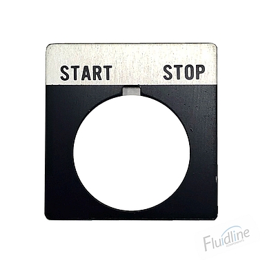 Panel Mounted Valve Legend Plate [59068-21]